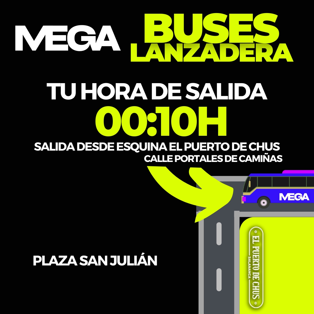 Bus 11 - 00:10h - Mega Cotillón Salamanca - Entradas Nochevieja ...